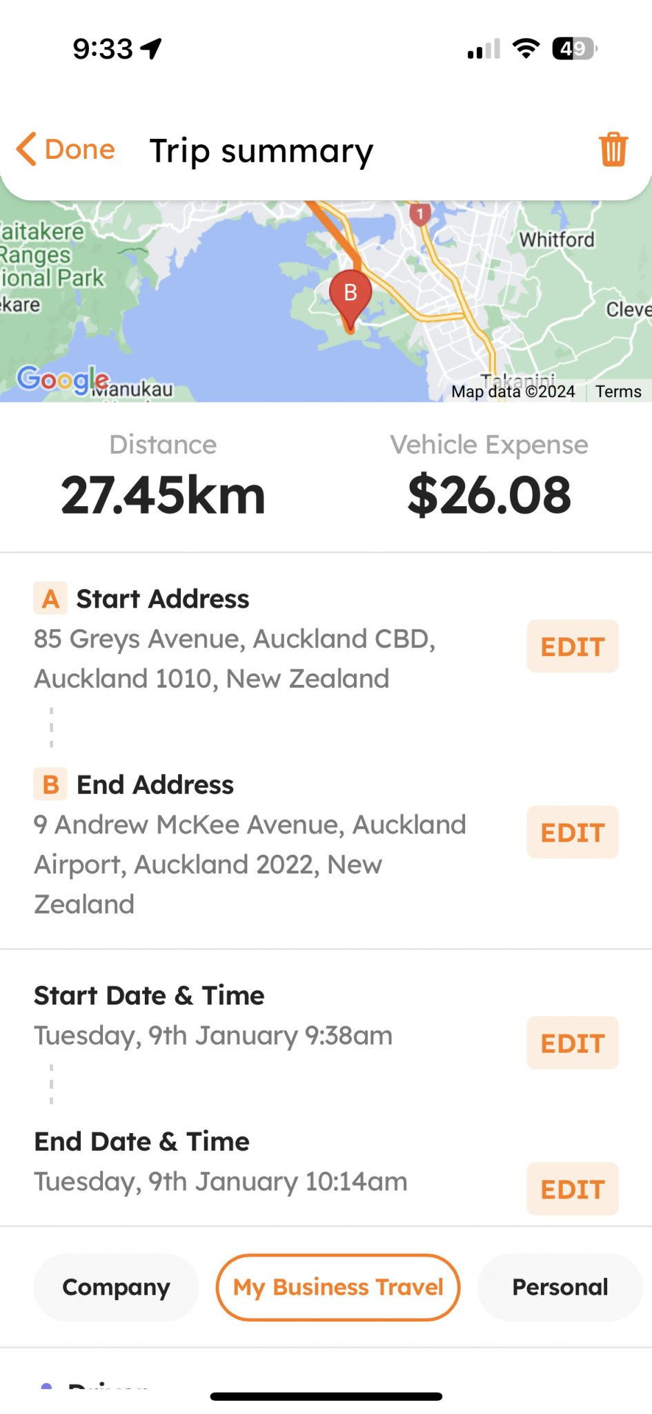 Claim My Ride - Track & Claim Your Vehicle Tax Expenses